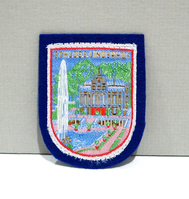 Linderhof Palace Patch 1990s Vintage Original Schloss - Etsy