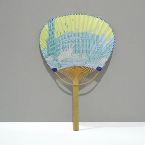 Kozyndan Rabbits Hand Fan / Kozue and Dan Kitchens Illustrators ...