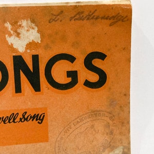 Maori Songs Sheet Music - Vintage 1944 Australian Songbook for Piano ...