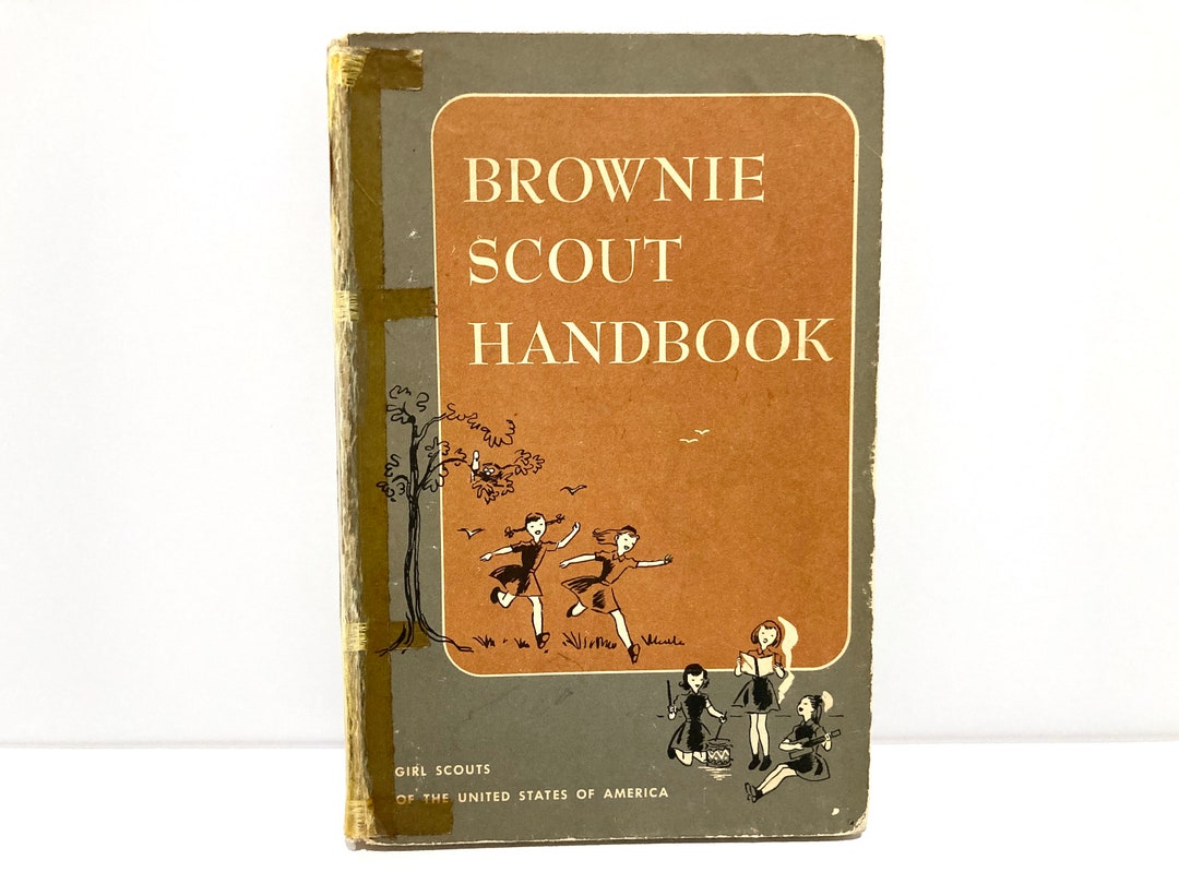 Brownie Scout Handbook 1955 Ninth Impression Hardback Book Vintage 50s ...