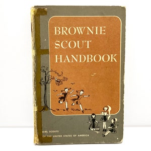 Brownie Scout Handbook 1955 Ninth Impression Hardback Book Vintage 50s ...