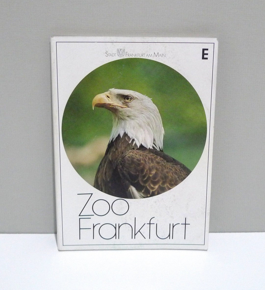 Zoo Frankfurt Guide Book & Fold Out Map in English / Paperback 1990 ...