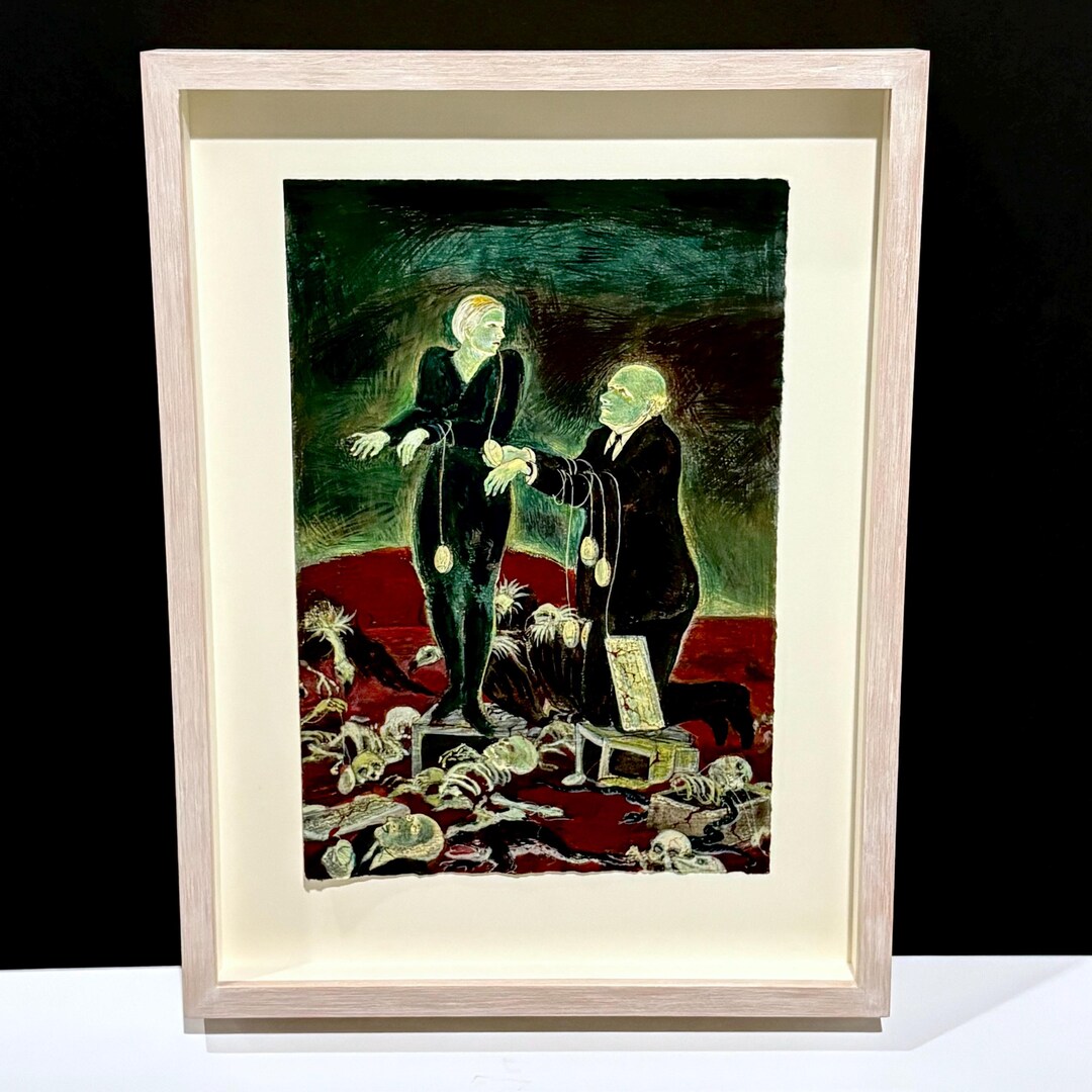 Masami Teraoka Original Artwork Watercolor Painting on Paper - Study ...