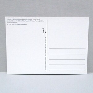 Tom of Finland Postcard Finnish Post Office Posti / Men of the Forests ...
