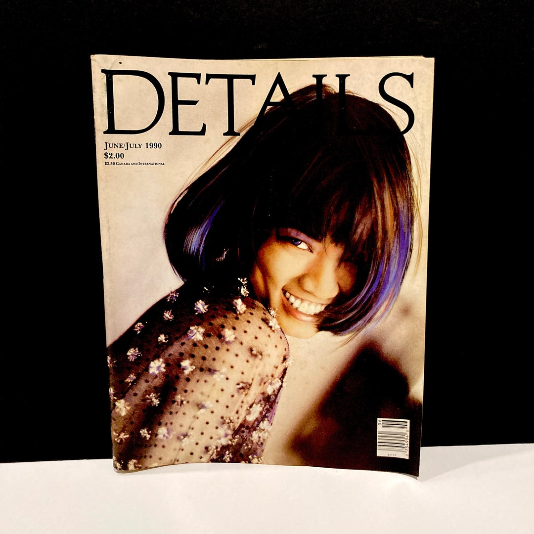 Details Magazine Vintage June / July 1990 - Robert Downey Jr, Fellini ...