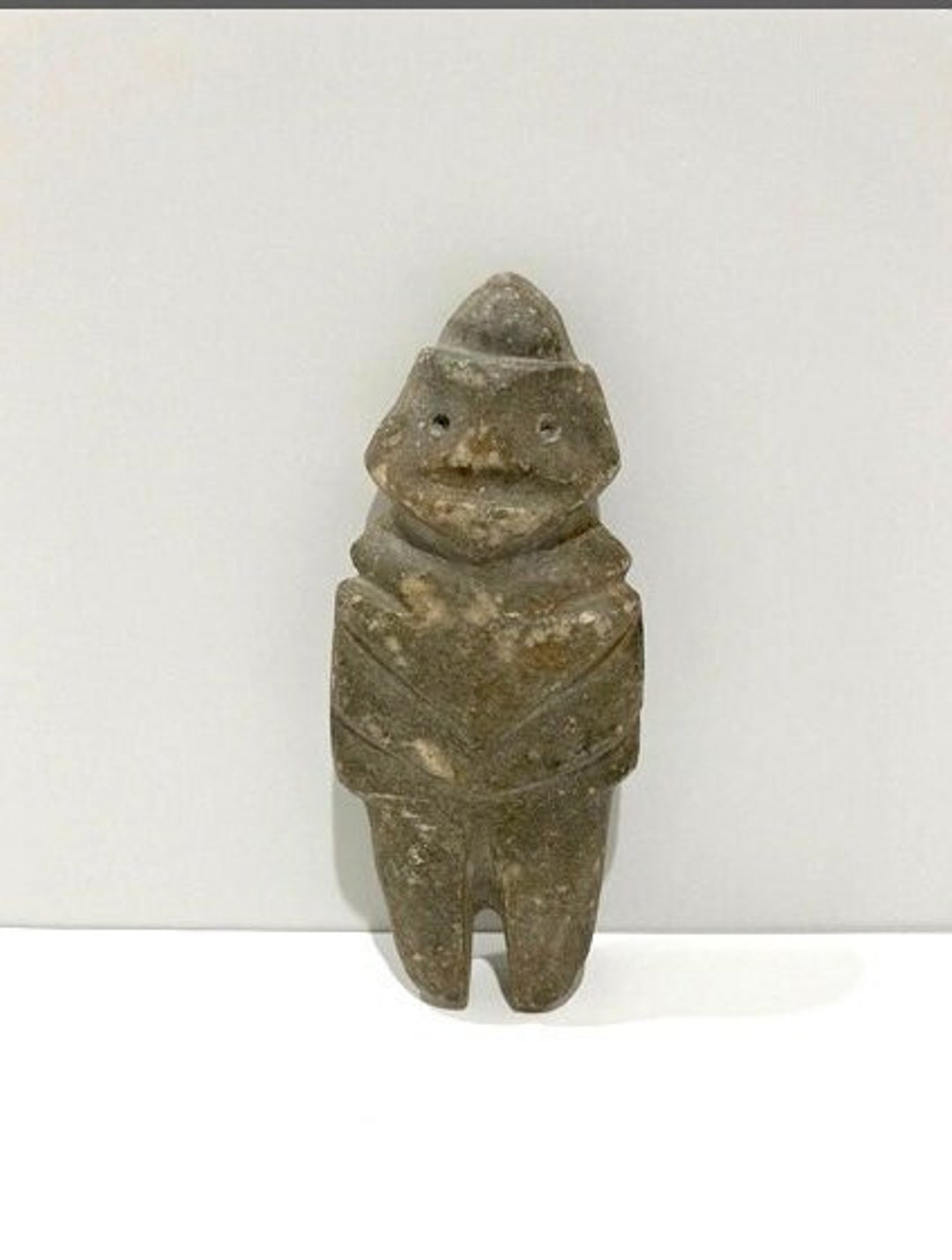 Tiki Stone Carving / Folk Art Vintage 70's Hand Carved - Etsy