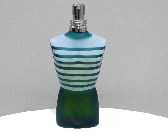 Male Torso Perfume Bottle 1990s Vintage Mens Figure Shaped Glass Parfum ...