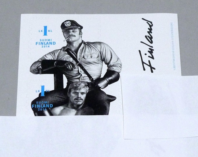 Tom of Finland Stamps (sheet) - Finnish Post Office Posti / Suomi ...