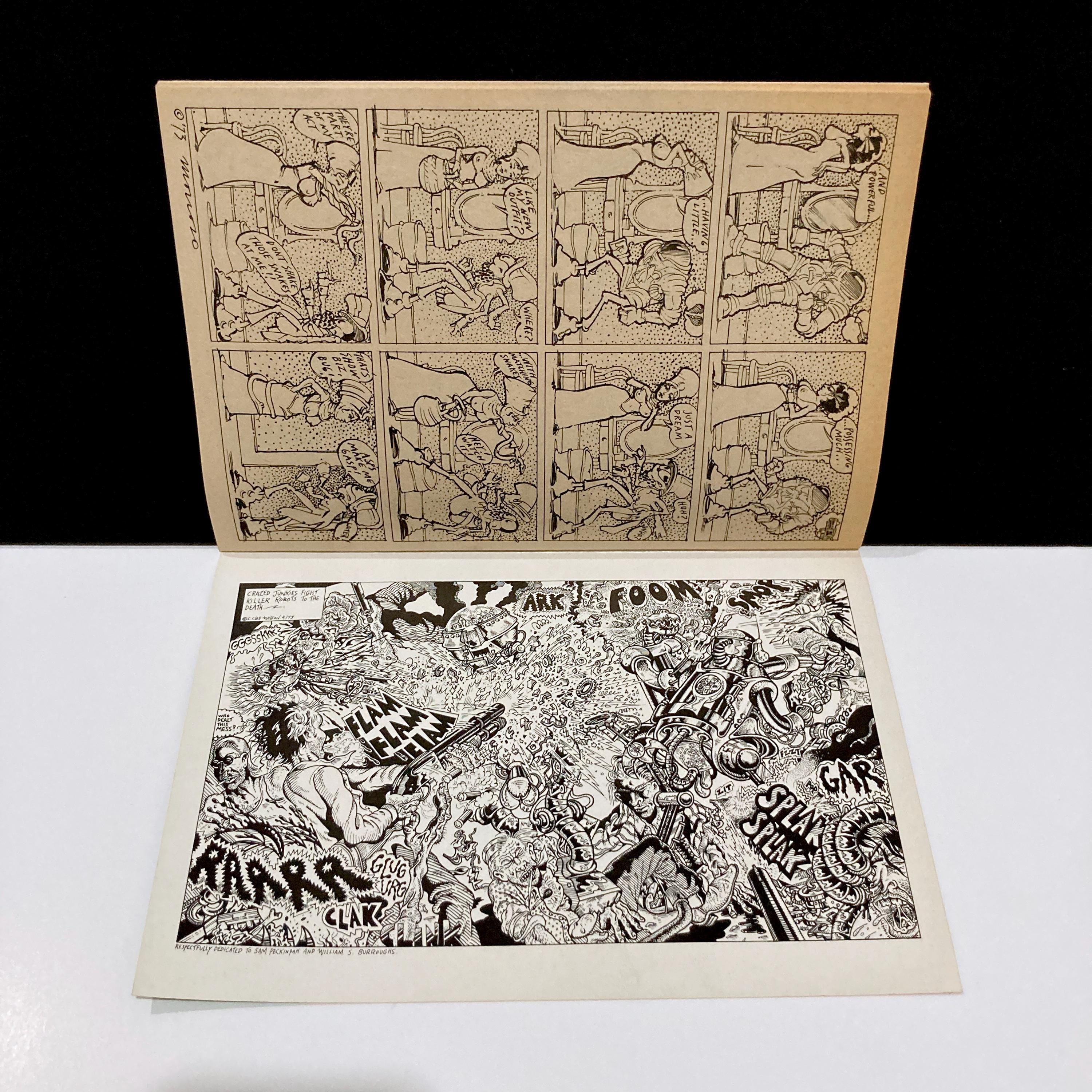 Zap Comix Number 7 Comic Book 1st Edition - Vintage 1974 R. Crumb, Rick ...