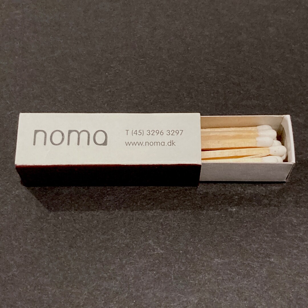 Noma Restaurant Matchbox Souvenir Copenhagen Denmark - Unused Matches ...