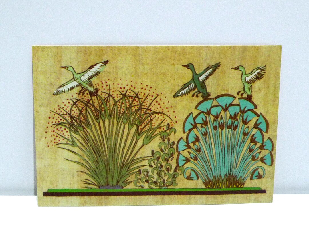 Egyptian Wilds Ducks Postcard Ramses II the Great Pharaoh and His Time ...