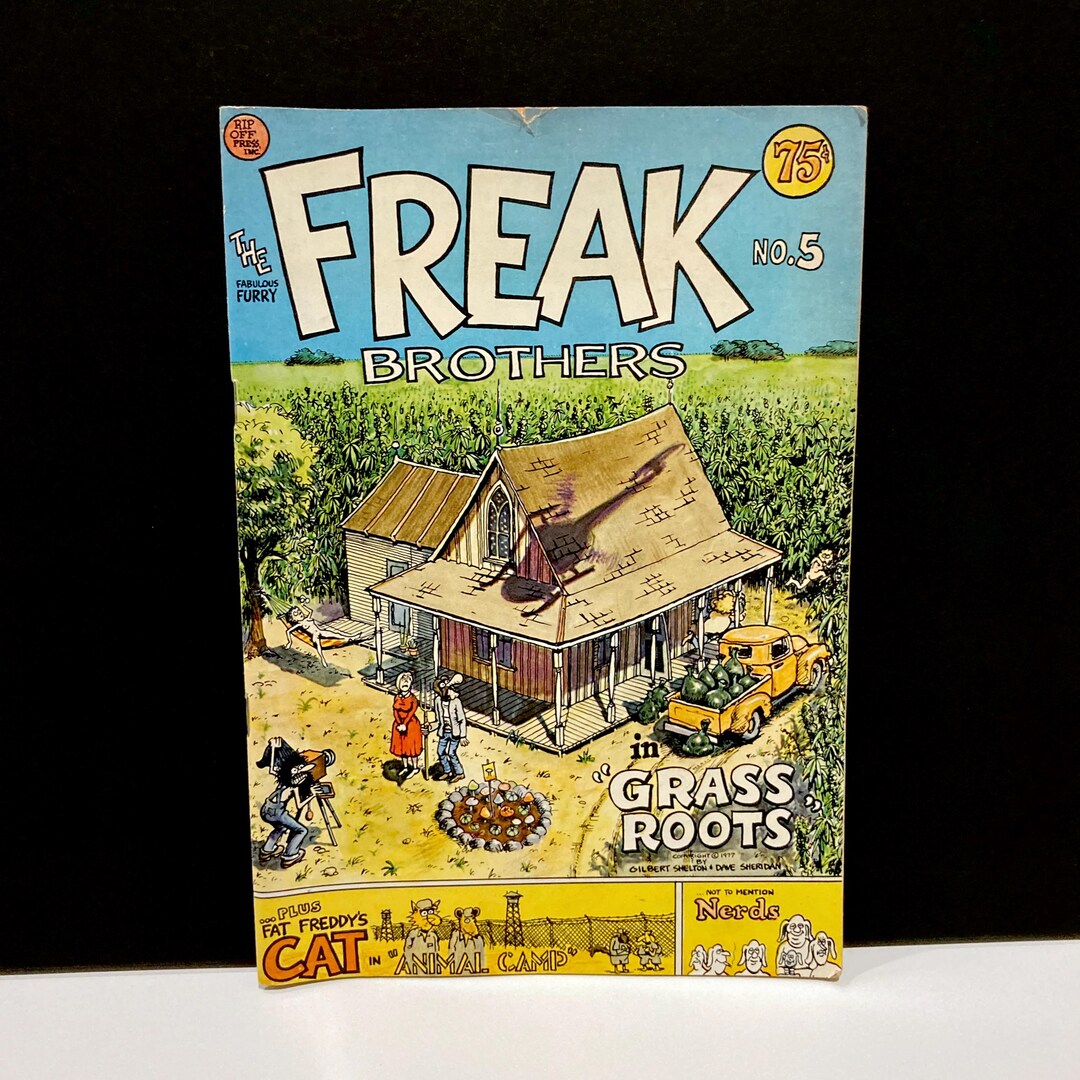 The Fabulous Furry Freak Brothers No. 5, 1st Printing Comic Book ...