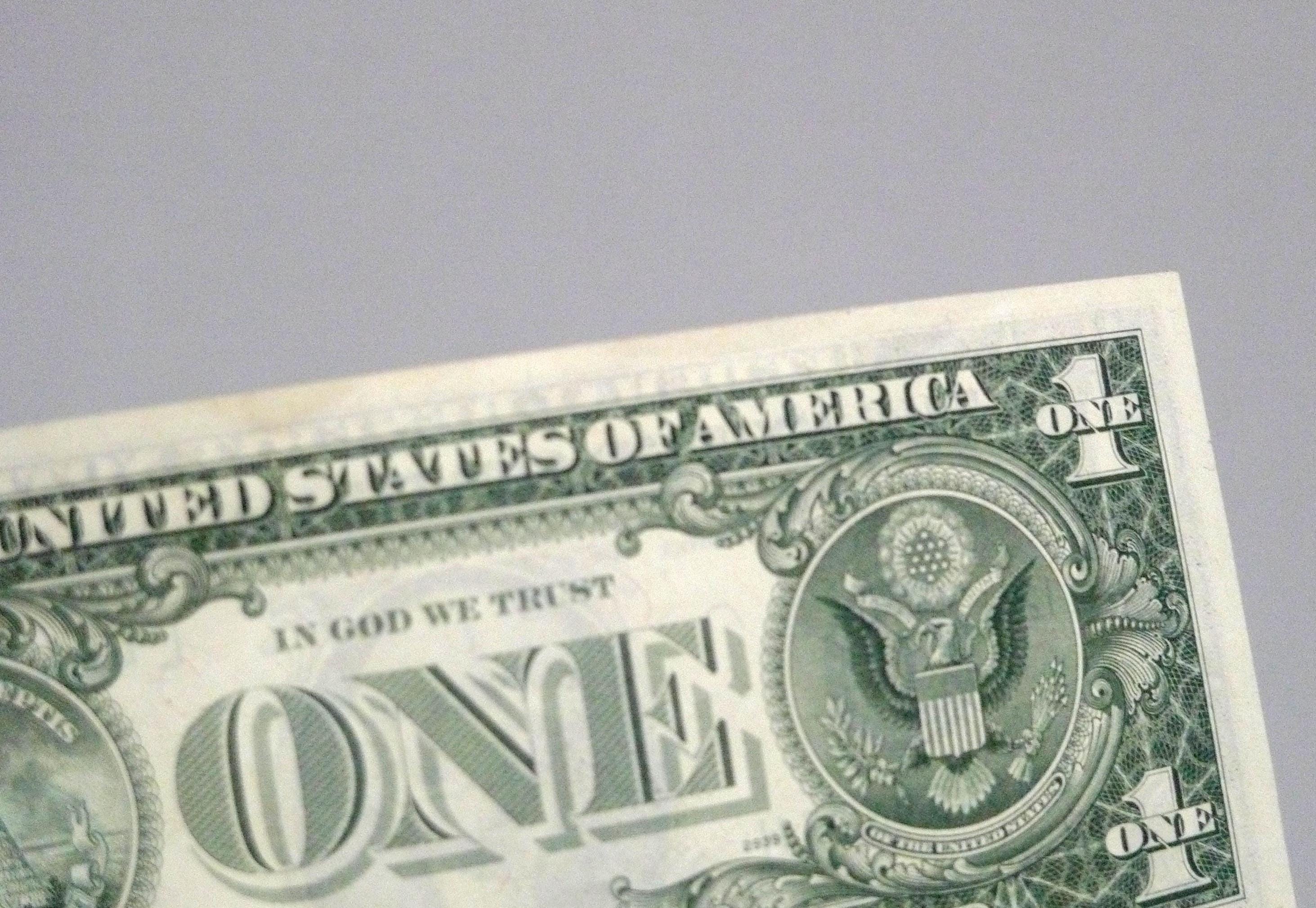 One Dollar Bill 1977 Series A / Error Misprint Misaligned / United ...