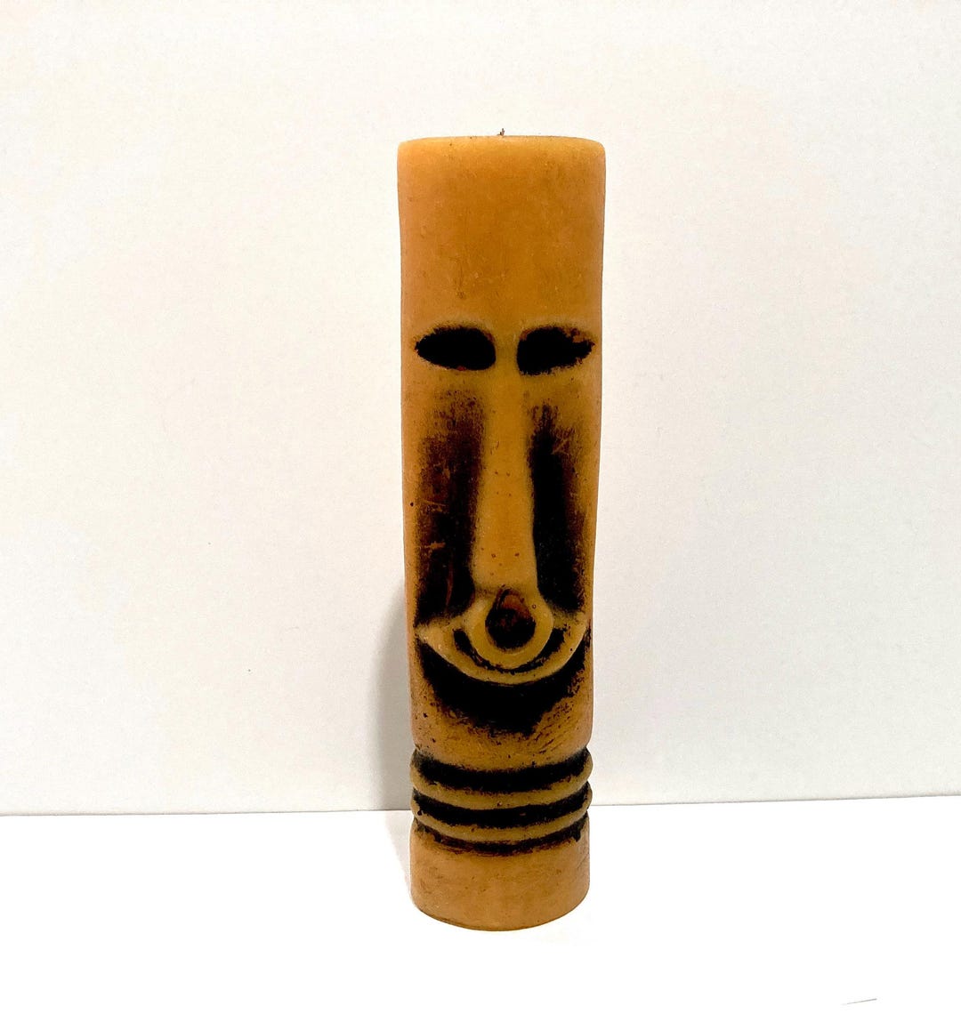 Tiki Wax Candle - 11 Inches Tall 1960's / Mod Atomic Tiki Head Wax ...