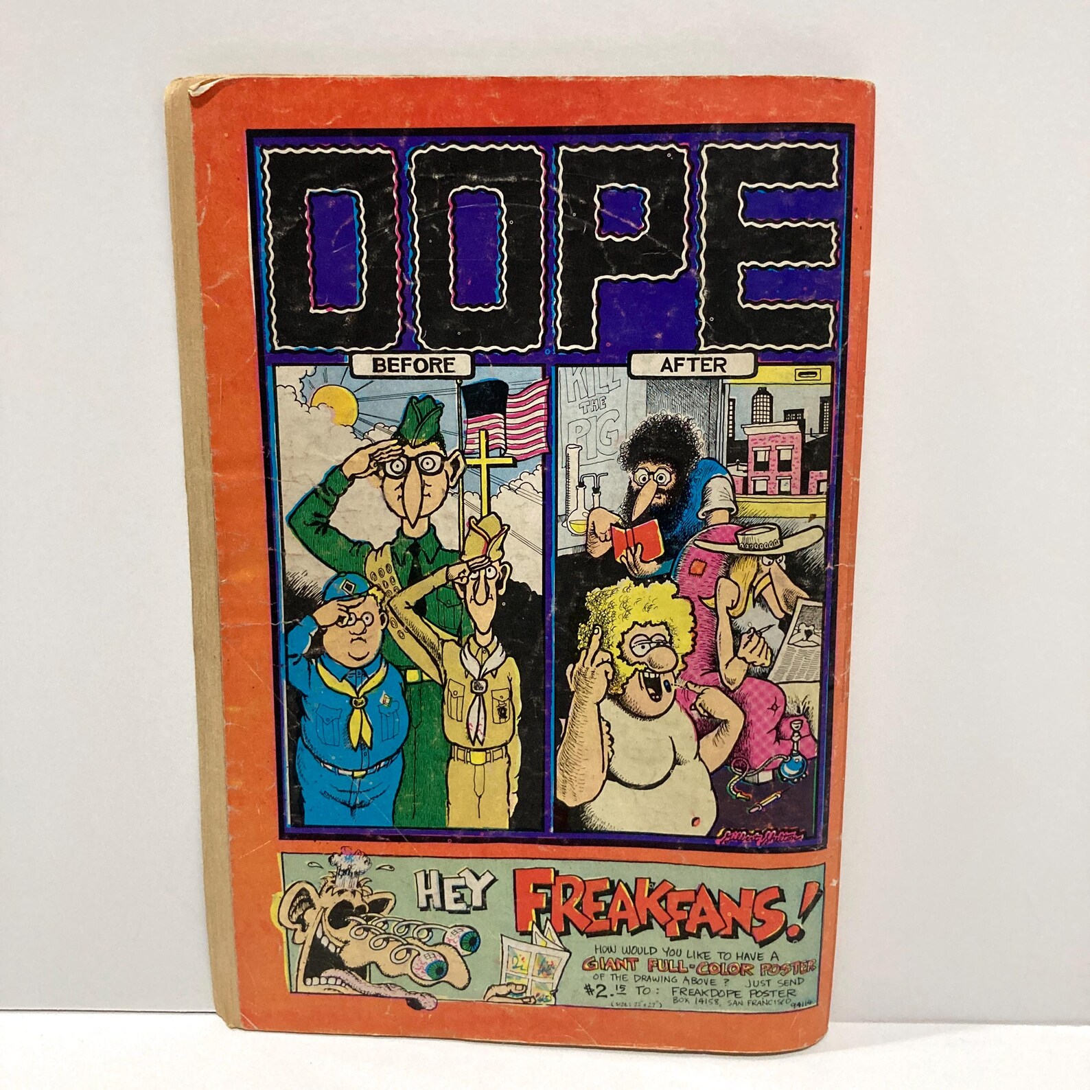 The Collected Adventures of the Fabulous Furry Freak Brothers Comic ...