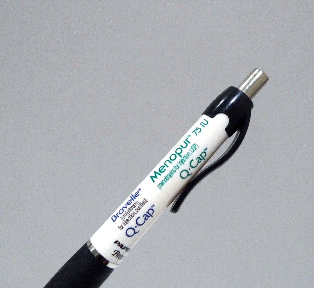 Bravelle / Menopur / Repronex & Novarel Drug Rep Ink Pen / Gonadotropin ...