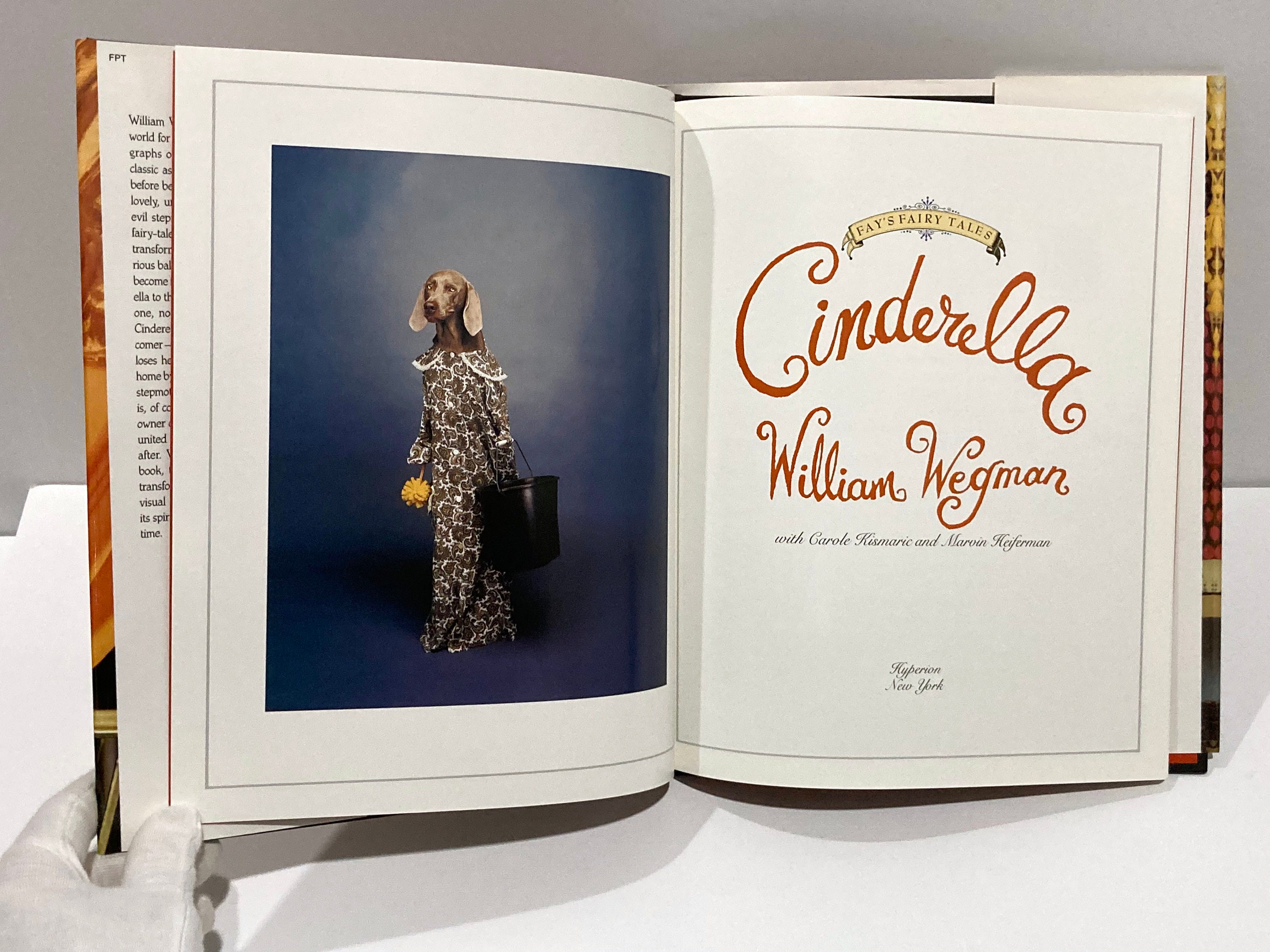 William Wegman Dogs Cinderella