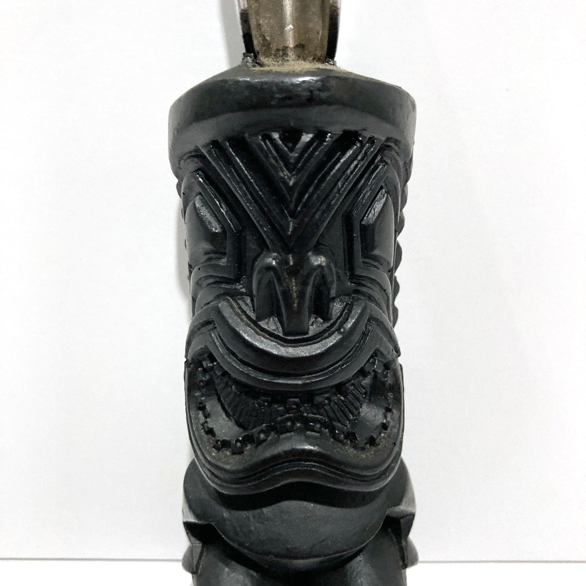 Coco Joe's Tiki Statue Bottle Opener Made With Lava Rock Vintage 1970's ...