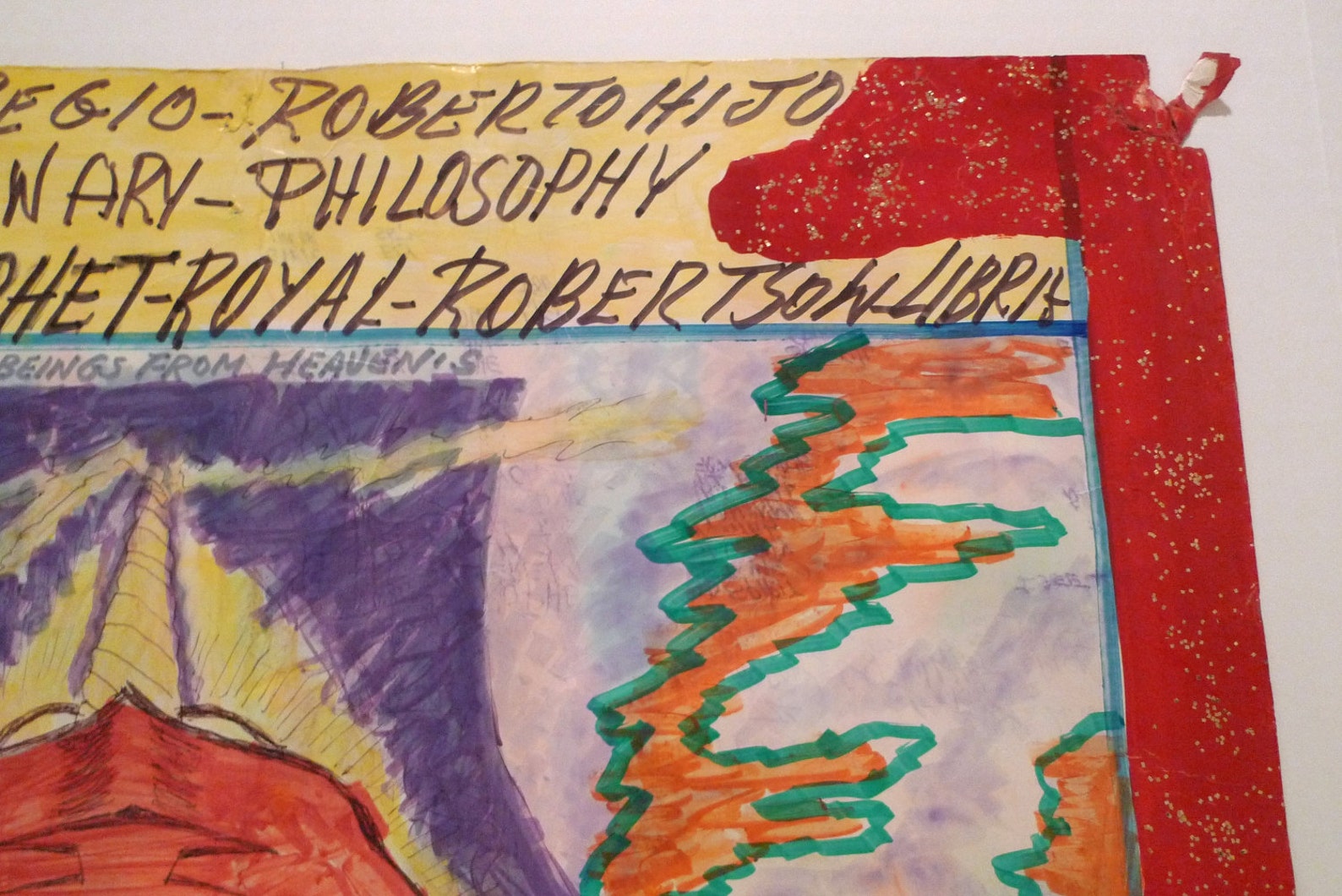 Prophet Royal Robertson Folk Art Drawing Outer Space Alien - Etsy