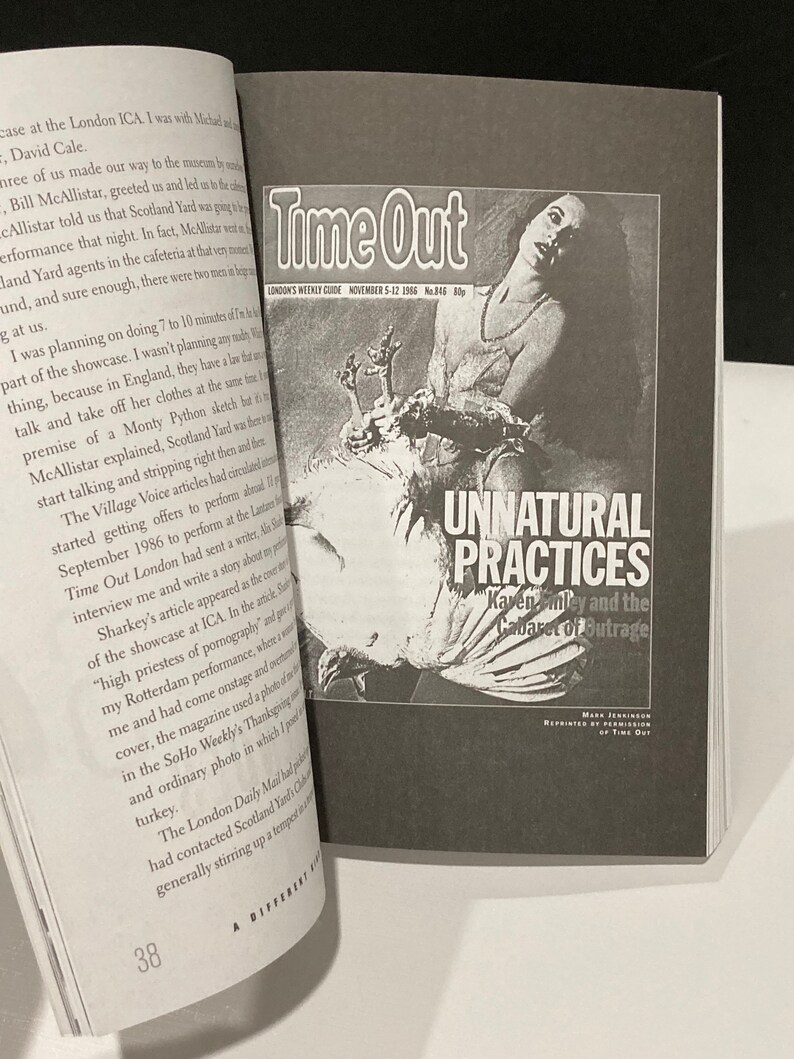 Karen Finley - A Different Kind of Intimacy Book 2000 / A Memoir ...