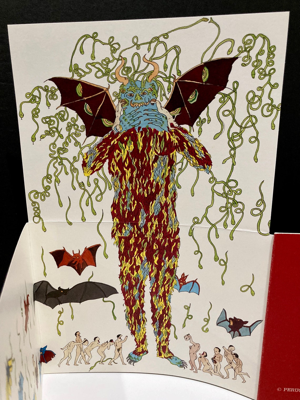 Marcel Dzama and Neil Farber Exhibition Catalog - Foldout Book Italy ...