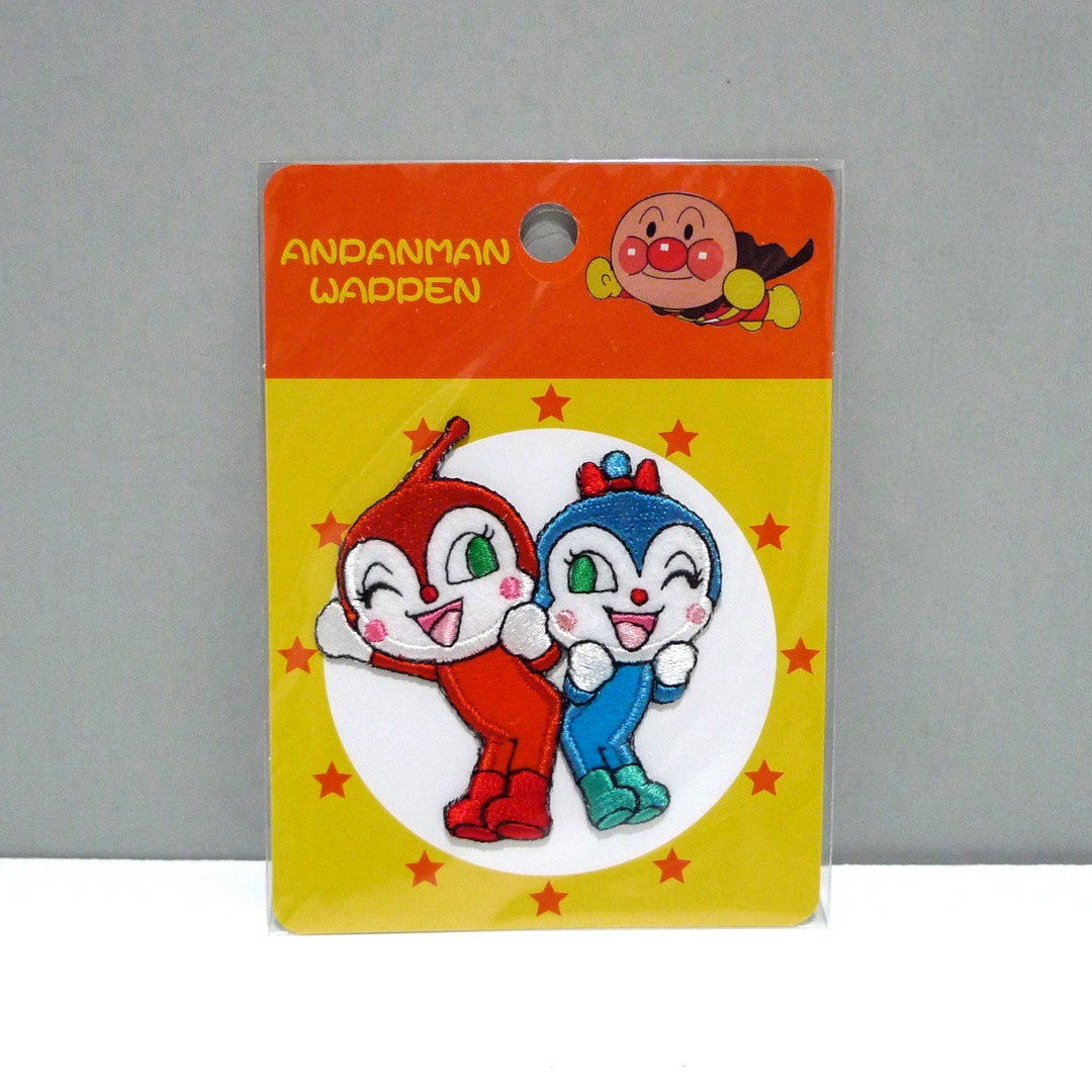 Kokin Chan & Dokin-chan Patch 2.5 Inches / Anpanman Wappen Winking ...