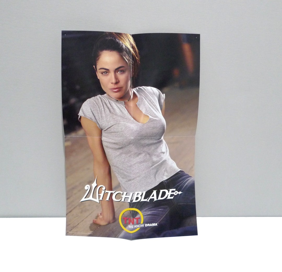 Witchblade Poster With Yancy Butler 2002 Vintage Sara Pezzini Poster ...