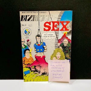 Bizarre Comics Book No. 2, 1st Printing Vintage 1972 Kitchen Sink Press ...