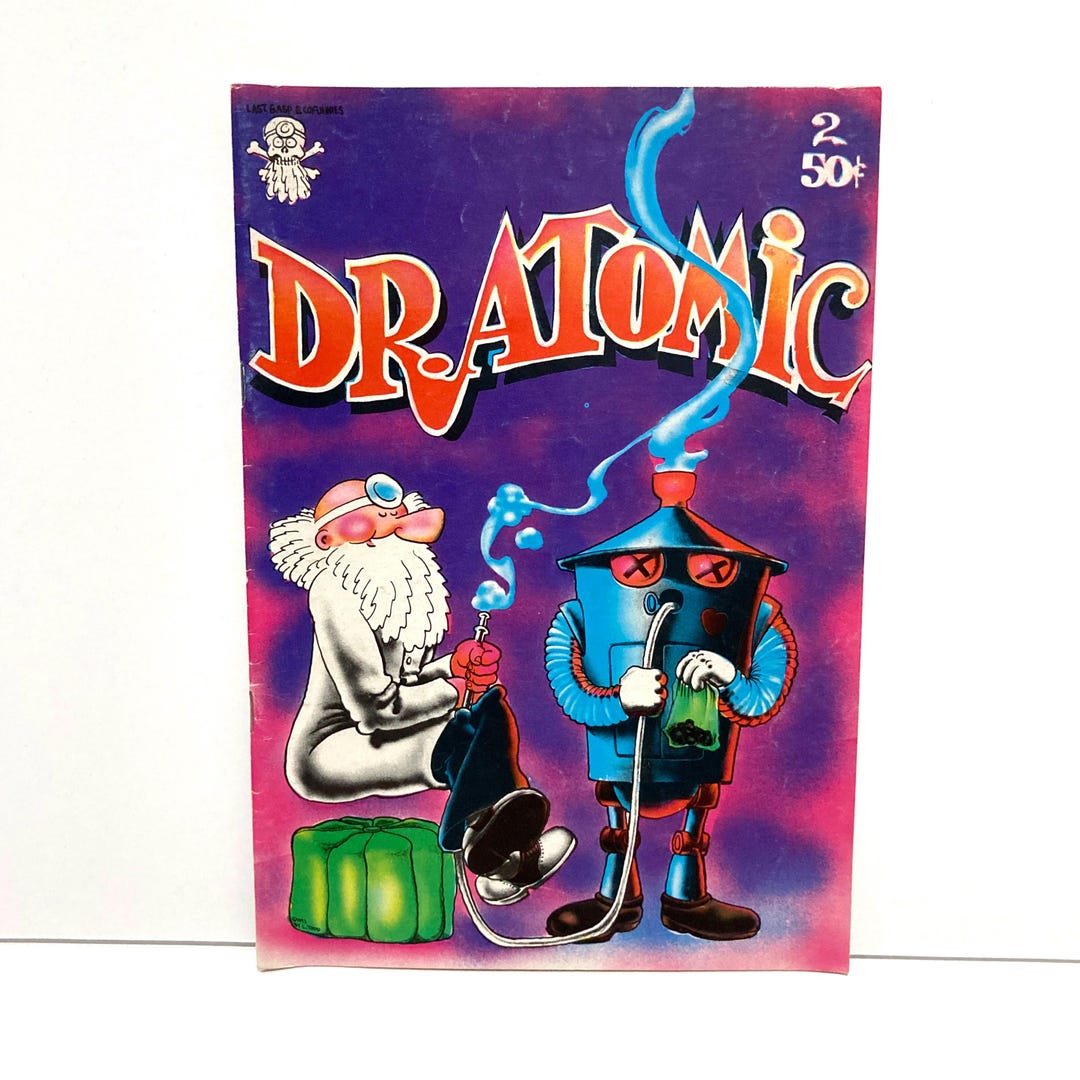 Dr. Atomic 2 Comic Book 1st Edition - Vintage 1973 Larry S. Todd Artist ...