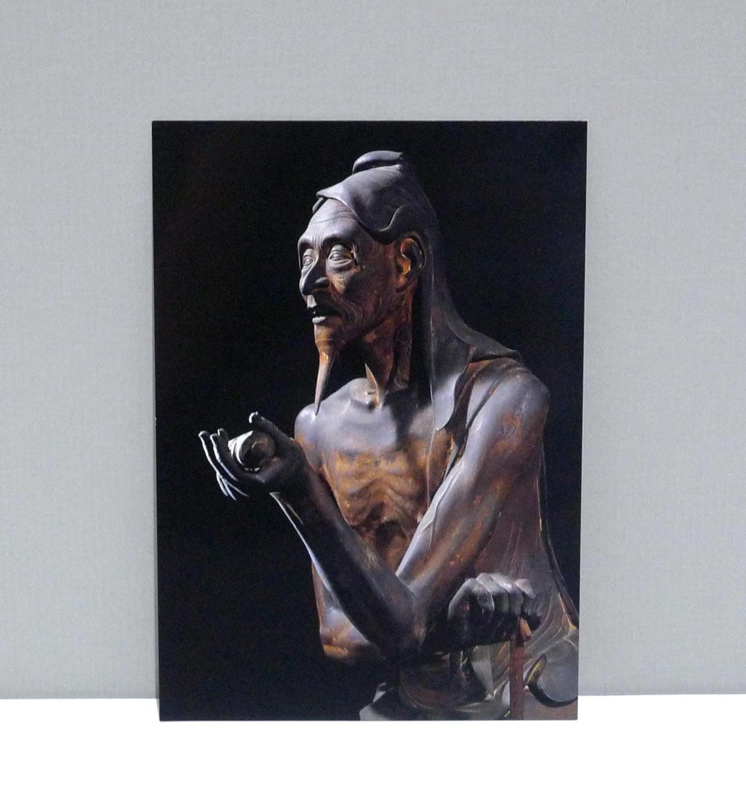 Basu-sennin Statue - Sanjusangen Do Kyoto Japan Postcard / Follower of ...