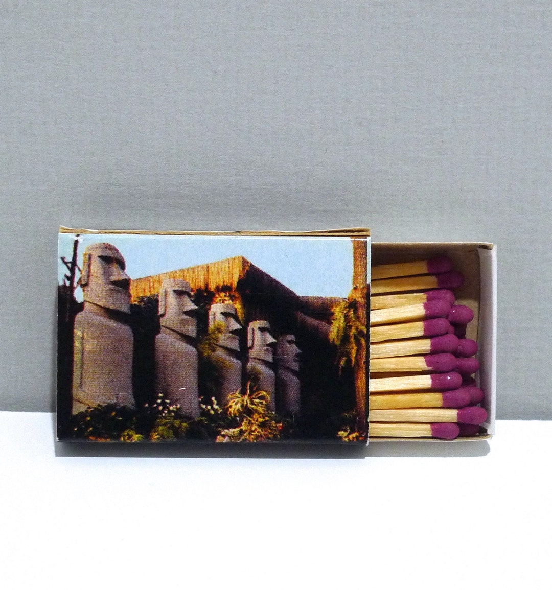 Bali Hai Matchbox - Santiago Chile 2000 Vintage Tiki Restaurant Bar ...