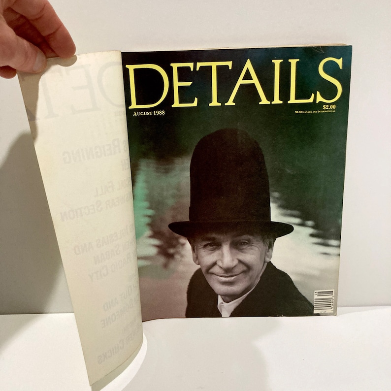 Details Magazine Vintage August 1988 - Def Troop LL Cool J, Los Angeles ...