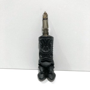 Coco Joe's Tiki Statue Bottle Opener Made With Lava Rock Vintage 1970's ...