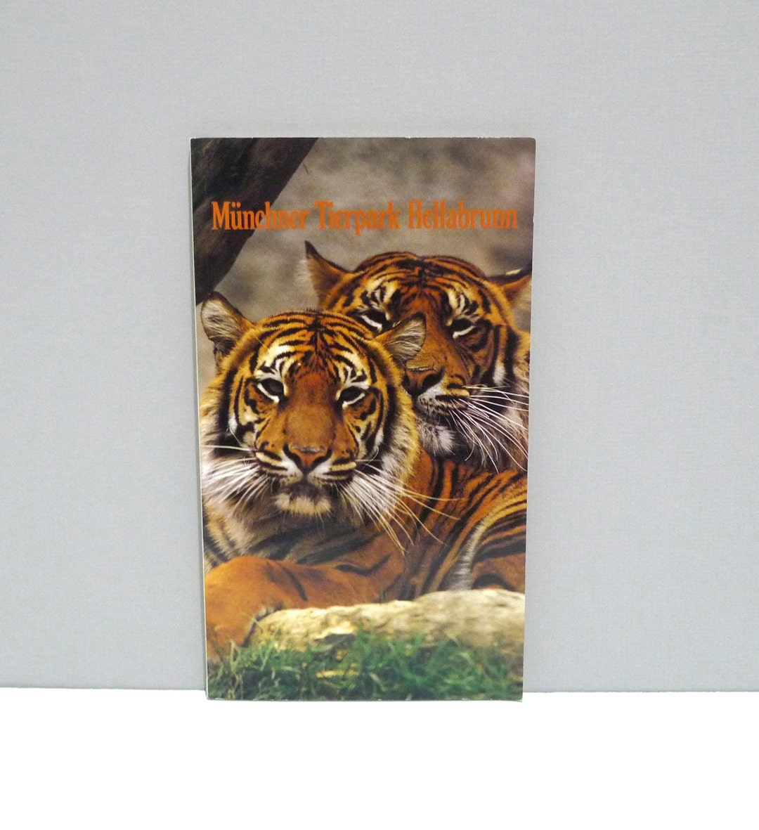 Munich Zoo Guide Book & Foldout Map in German / Paperback 1990s Vintage ...