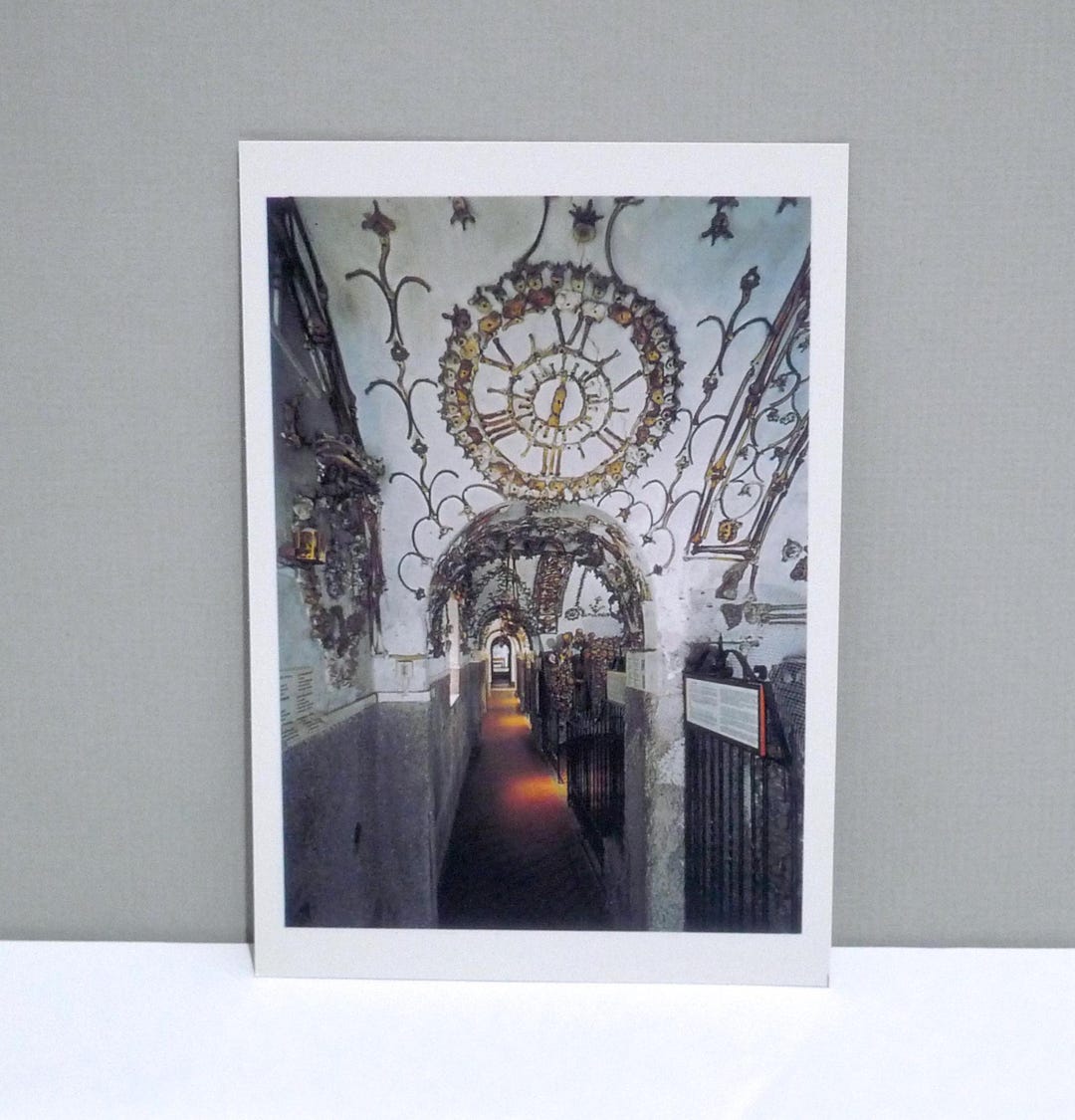 Capuchin Crypt Postcard - Bone Chapel - Ossuary - Chapel Corridor ...