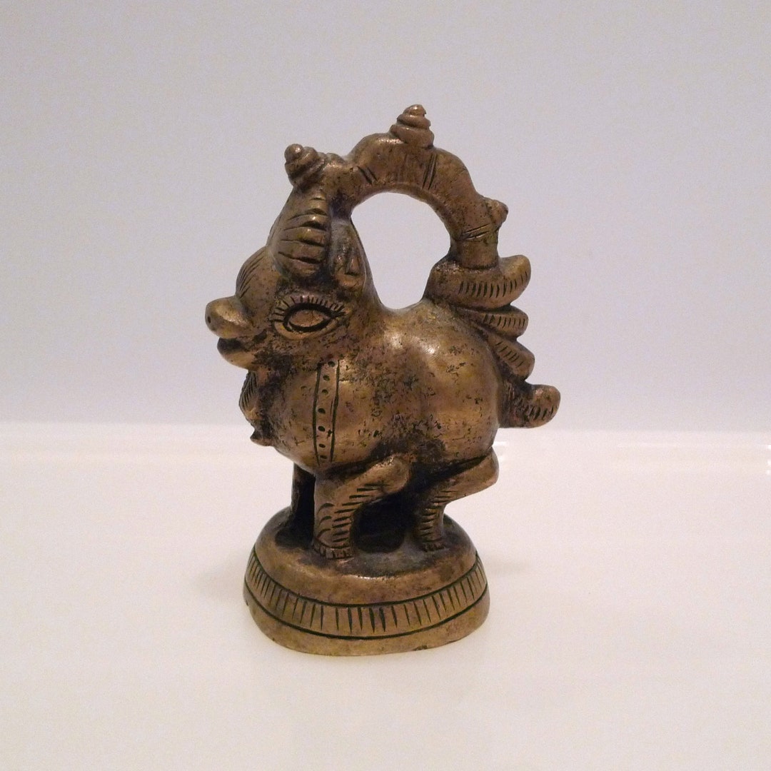 Large Mythical Creature Opium Weight Antique 5 1/8 Inches Tall Vintage ...