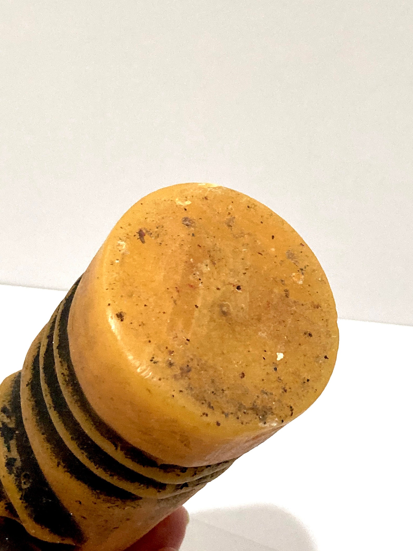 Tiki God Wax Candle Vintage 1960's Easter Island Moai Head - Etsy