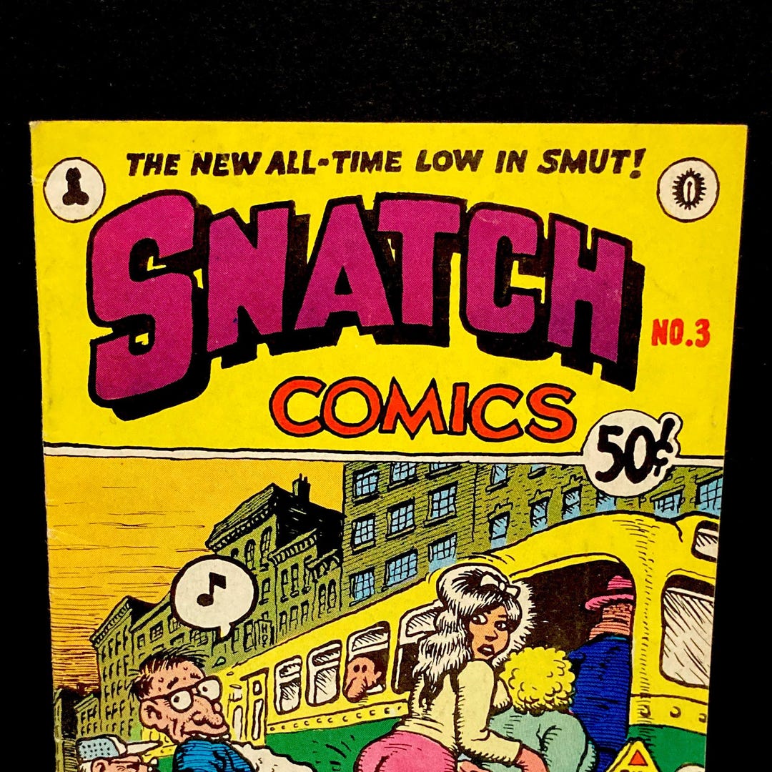 R. Crumb - Snatch Comics Book No. 3 - 2nd/3rd Printing Vintage 1969 ...