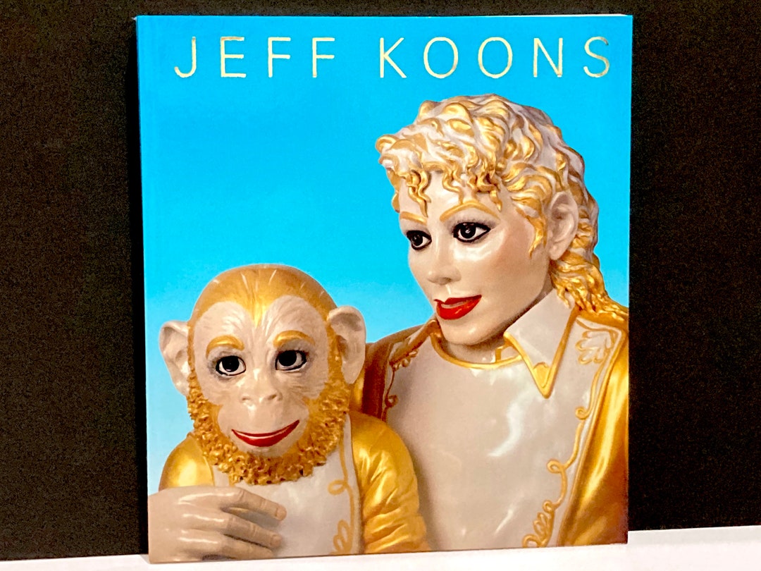 Jeff Koons Book 1992 - Includes Artwork of Michael Jackson With Bubbles, Puppy Sculpture ...