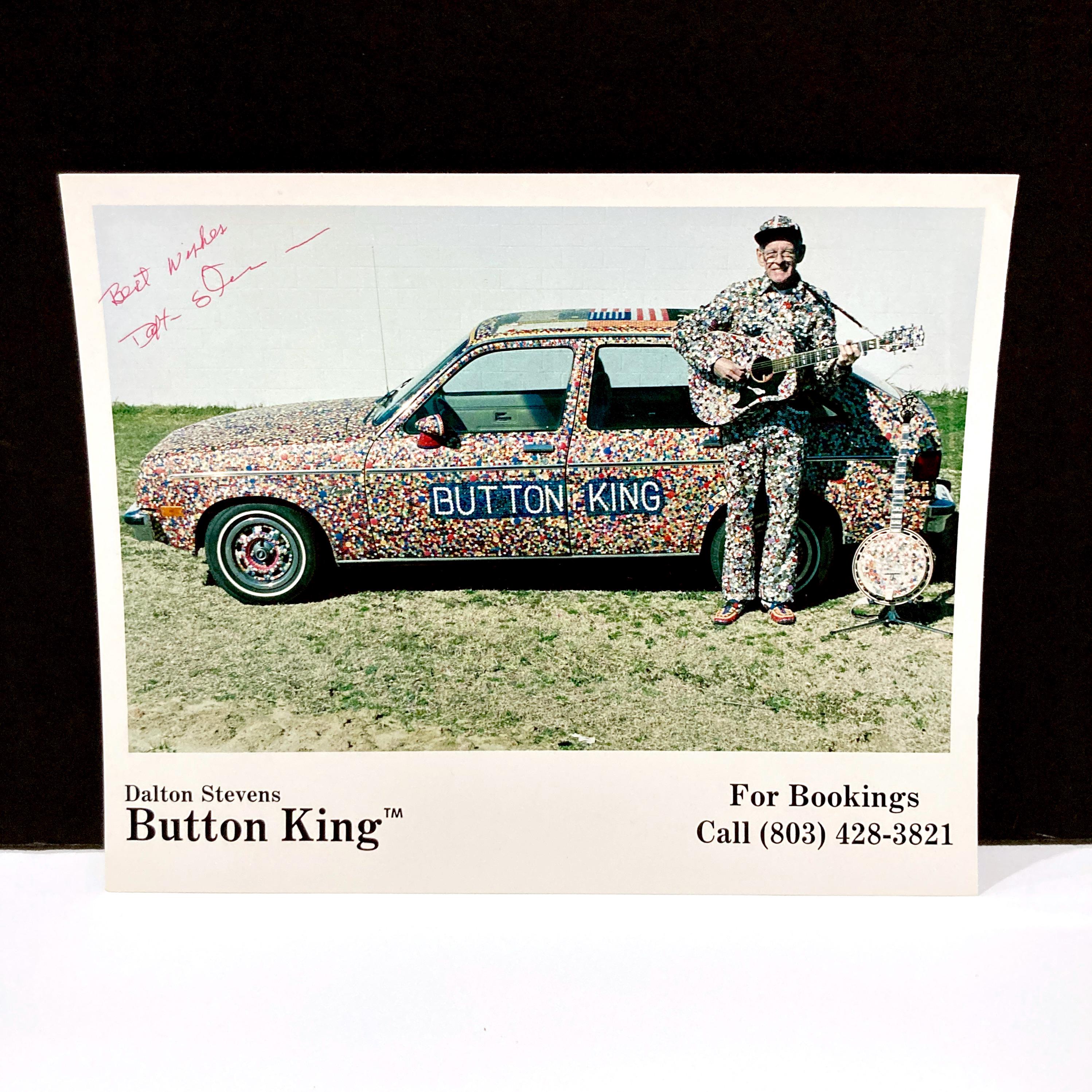 Button King - Dalton Stevens - Signed Photograph From Bishopsville ...