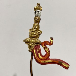 Vajrayogini Vintage Statue Nepal Gold Gilded Tantric Ritual Ceremony ...