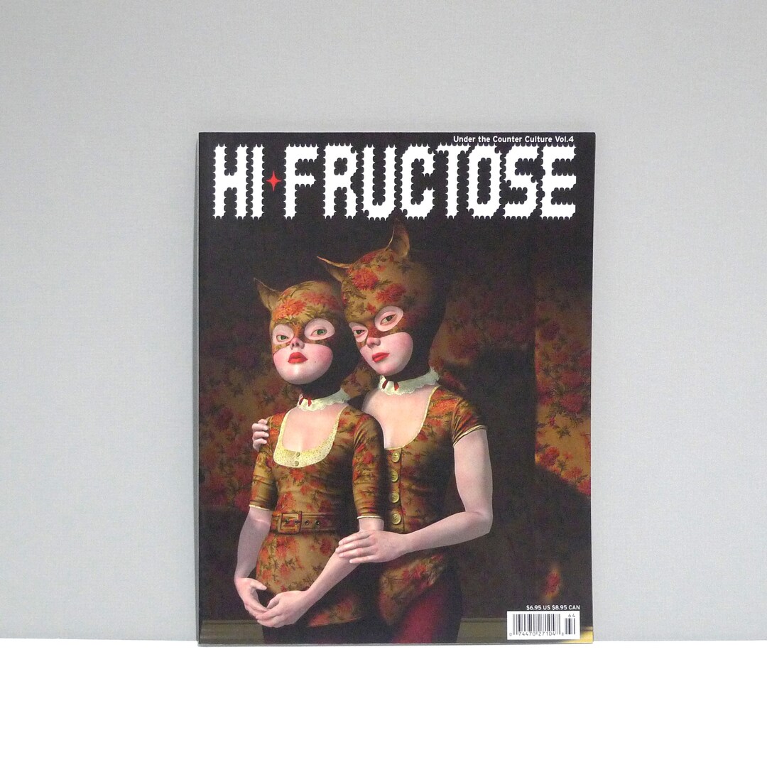 Hi Fructose Magazine Vol 4 - Ray Caesar Cover Artwork Vintage Art ...