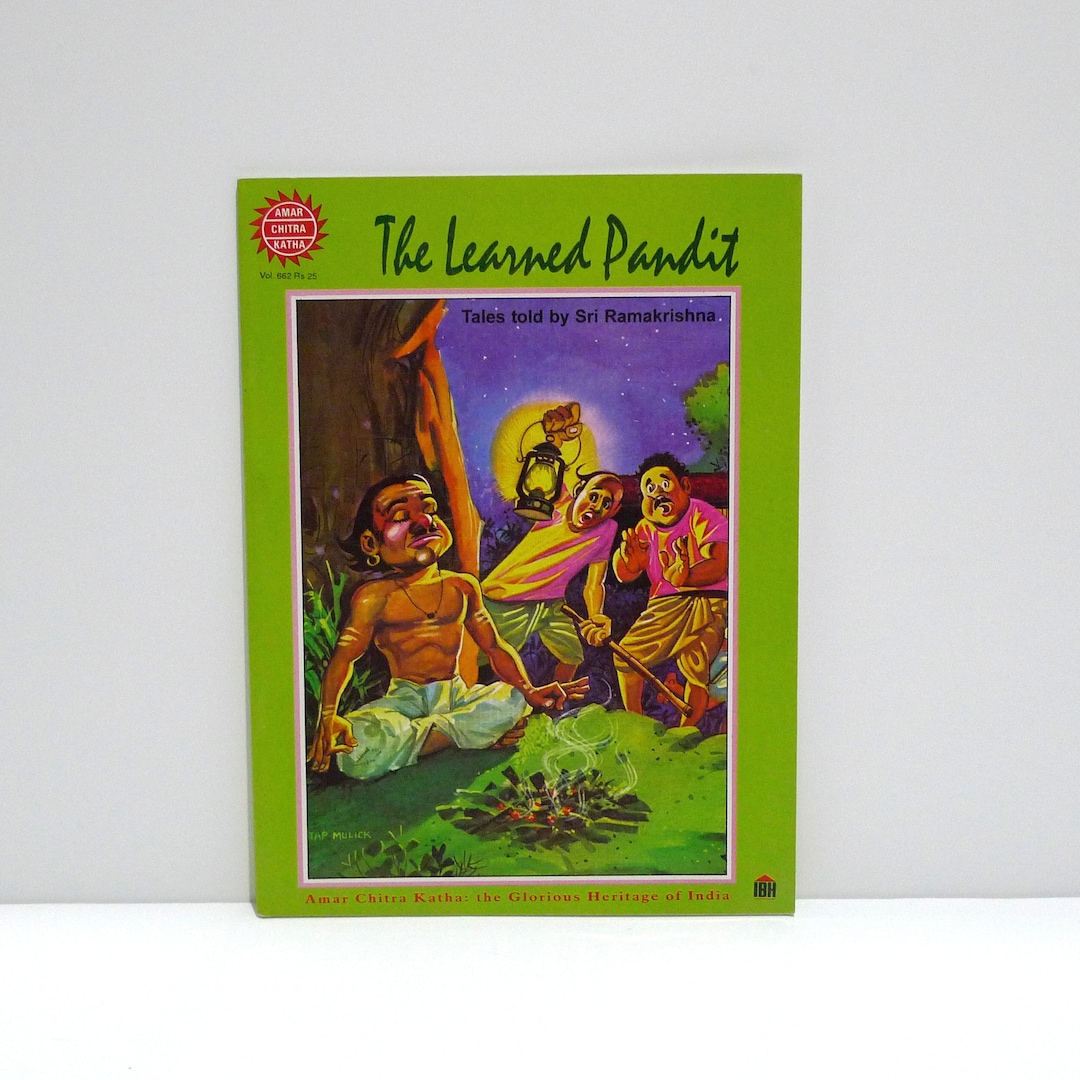 The Learned Pandit Story Book / Graphic Novel / Comic Vintage - Etsy