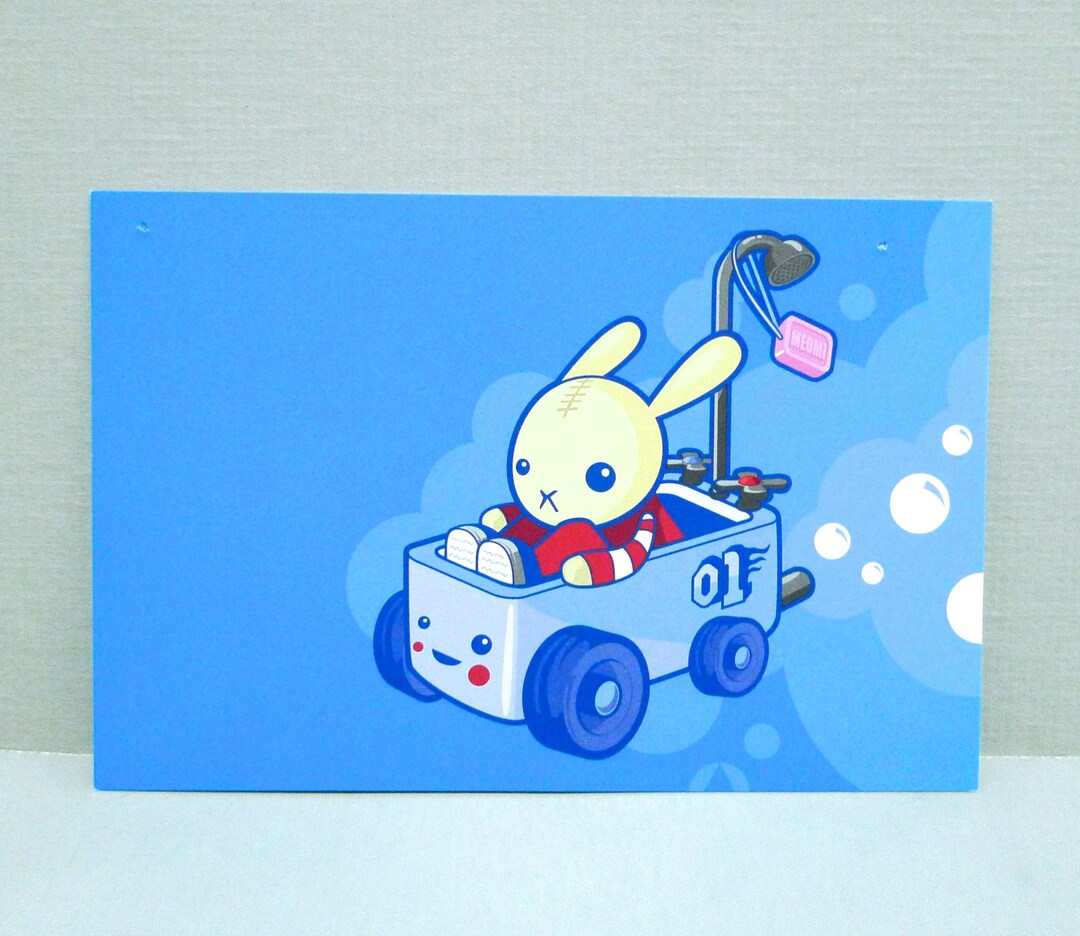Meomi Postcard / Exhibition Card / Character Design, Illustration and ...
