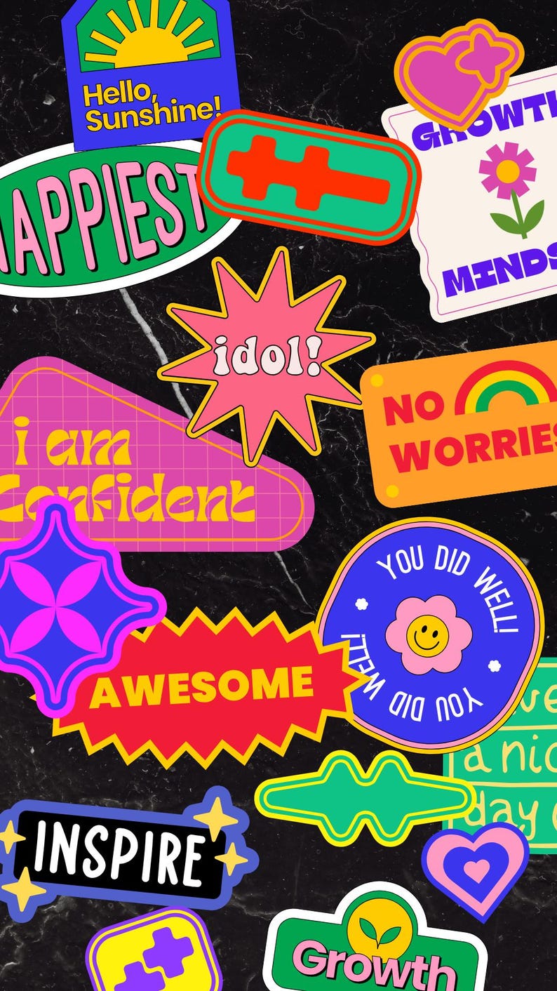 Vision Board Kit | Printable Goal Setting and Manifestation Planner ...