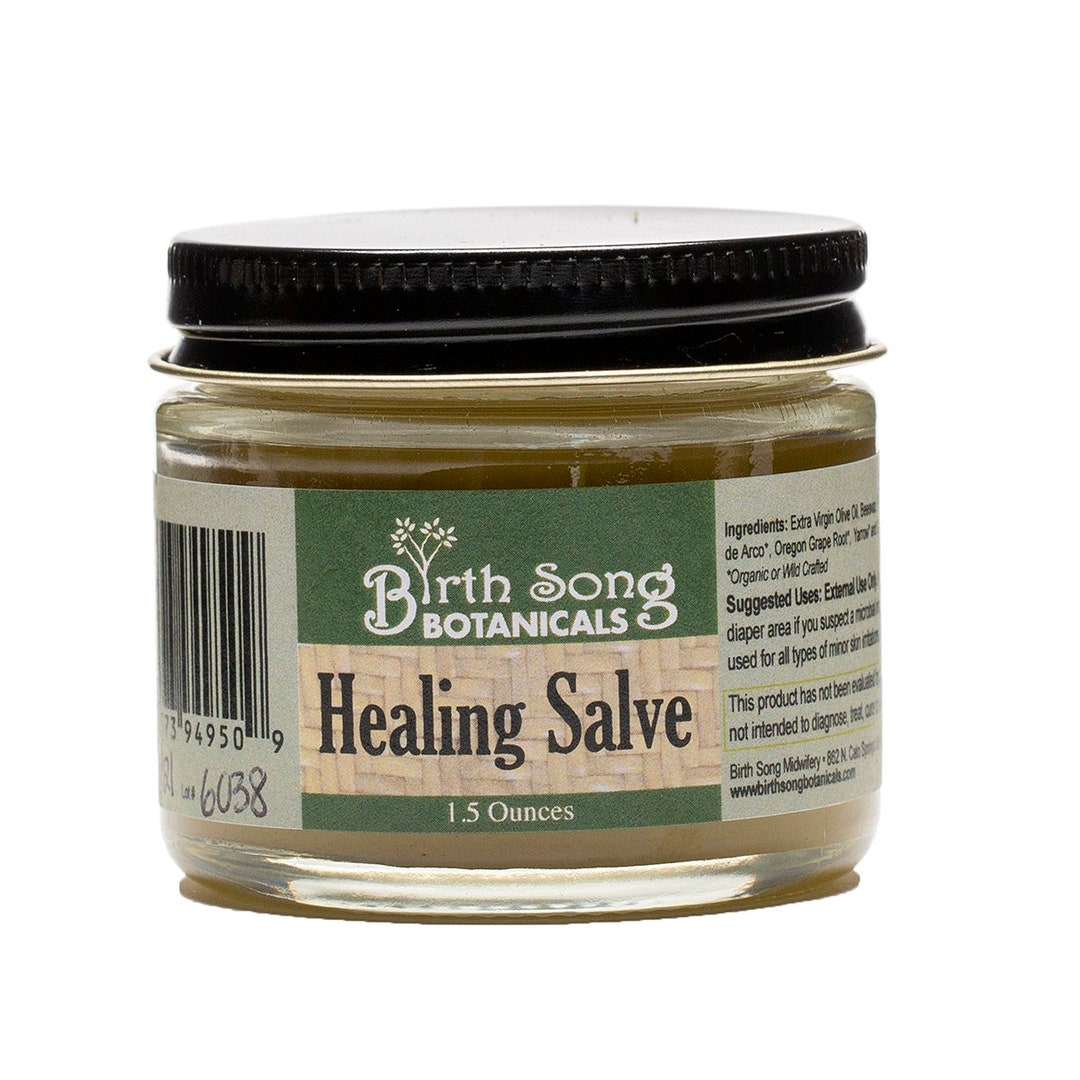 Healing Salve Herbal First Aid Ointment for All Skin Types to Repair ...