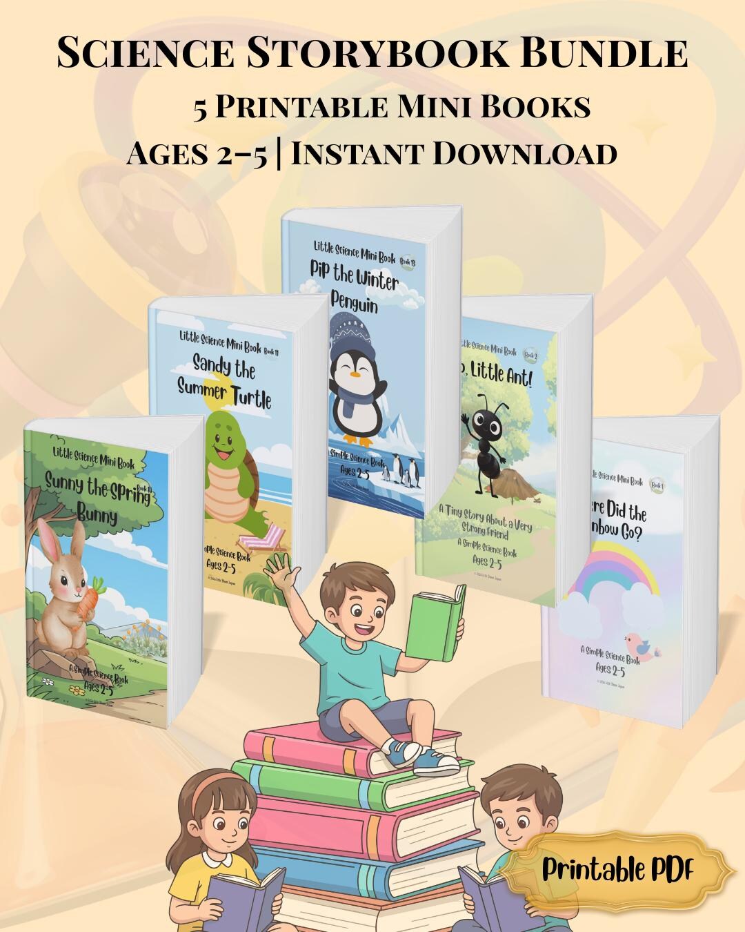Seasons and Nature Storybook Bundle | 5 Preschool Learning Books ...