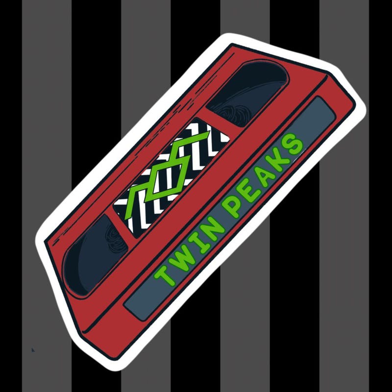 Twin Peaks Sticker - Etsy