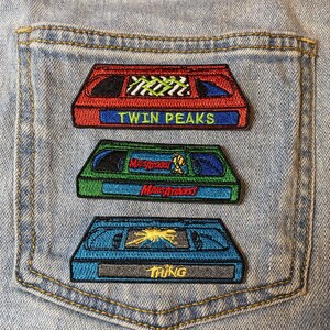 Mars Attacks VHS Retro Throwback Iron on Patch Horror Patch | Etsy