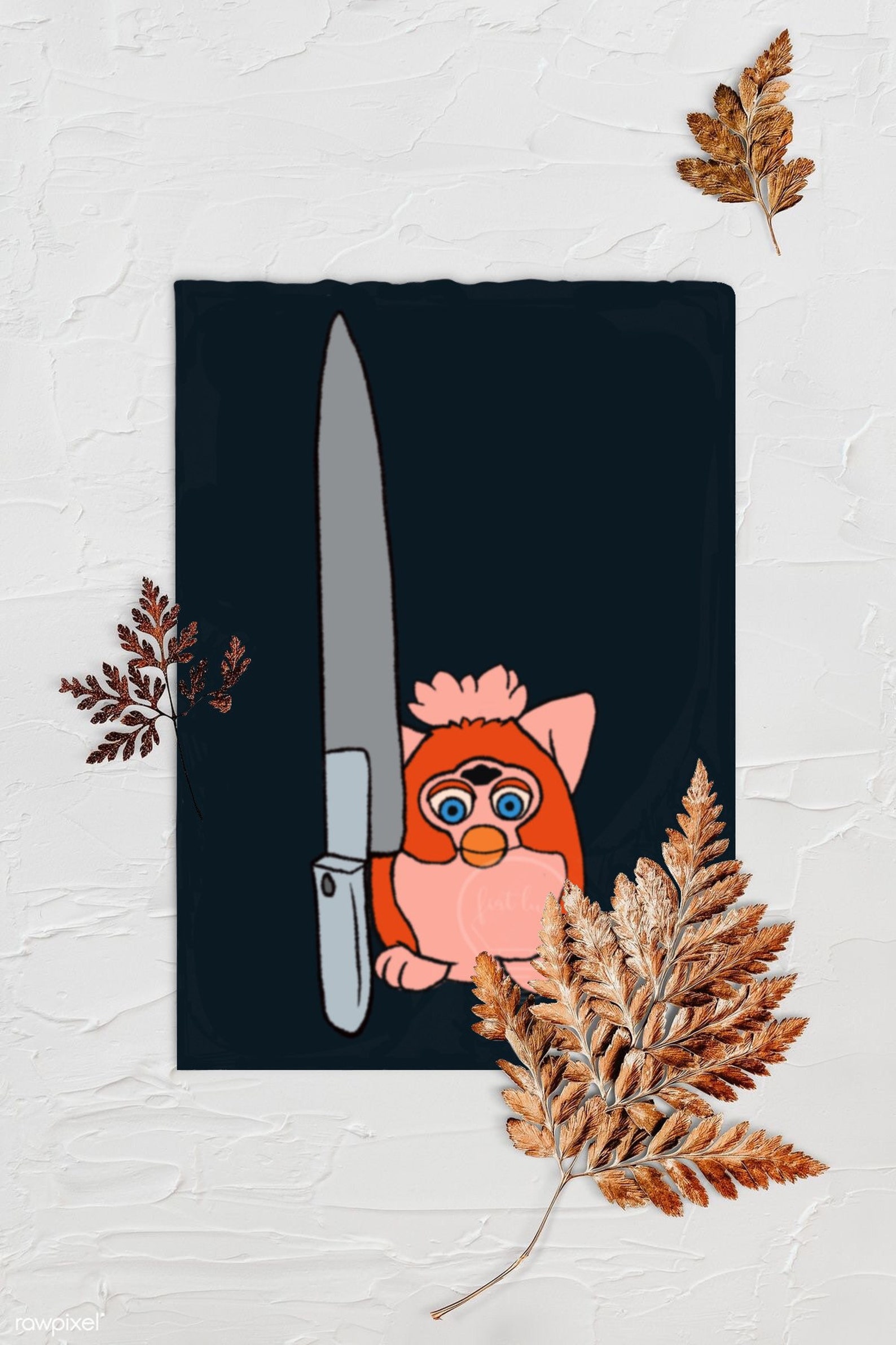 Cursed Furbies Furby Knife Baby Furby Meme 4x6 Art Print - Etsy
